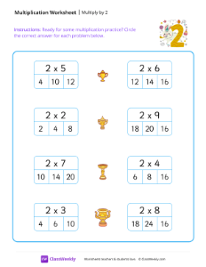 Multiplication Practice Worksheets for 3rd Grade | Free Printable PDFs ...